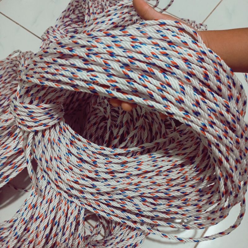 Jual tali tambang 7mm 50meter / tali tambang / ikat barang / tali mobil ...