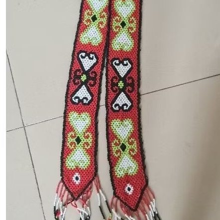 Jual Syal Manik Dayak Handmade – Kalung Etnik Aksesoris Tradisional ...