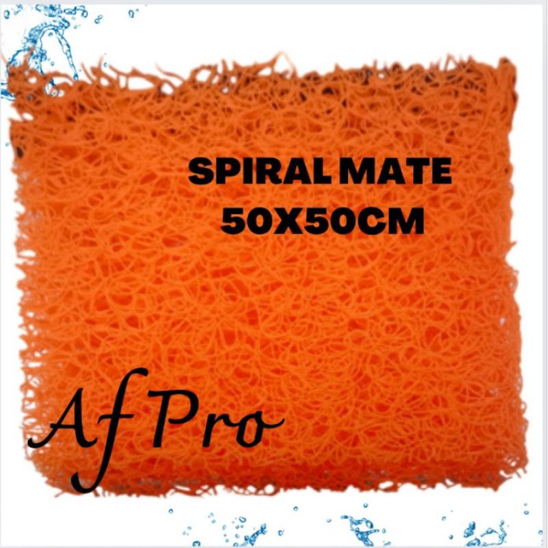 Jual SPIRAL MATE / JAPMATE PREMIUM JAPMATE ORANGE 50x50CM MEDIA FILTER ...