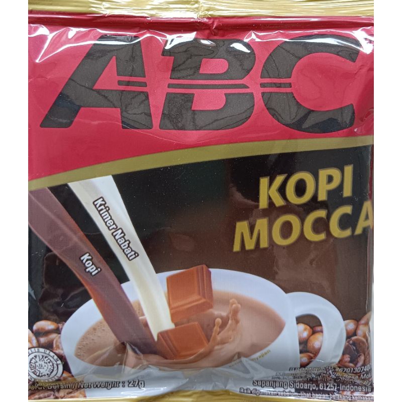Jual Kopi Mocca ABC (10sachet) | Shopee Indonesia