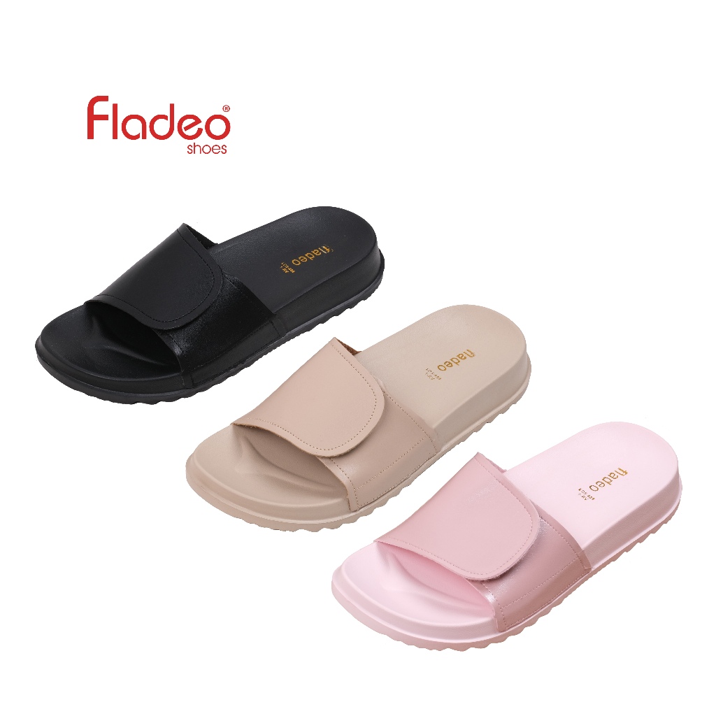 Jual Fladeo F24/LDS689-1RV/Sandal Teplek Slide Wanita [ Slipper Sandals ...