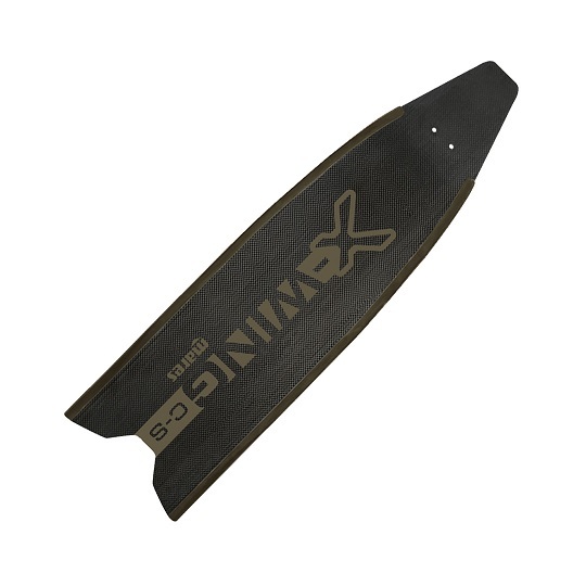 Jual Blade Long fins Mares X-wing C-S Carbon Freediving Black Olive (1 ...