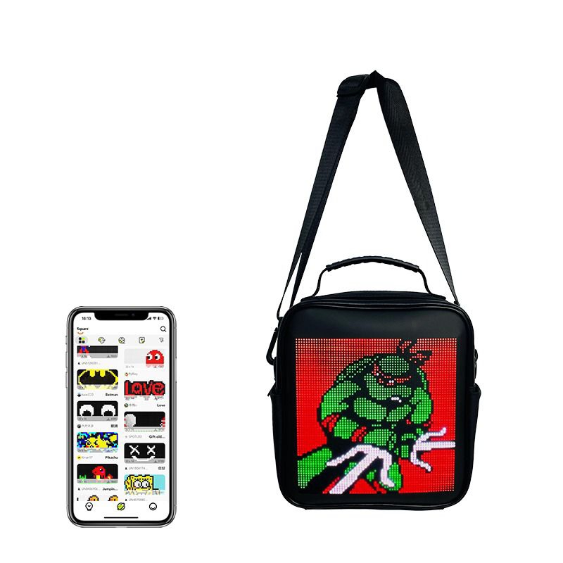 Jual tas led Kontrol aplikasi Bluetooth tas led yang dapat diprogram ...
