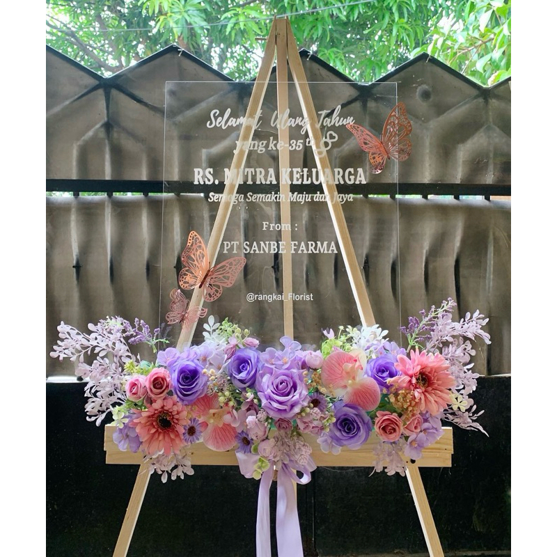 Jual [PO 2-3 Hari] STANDING AKRILIK | WELCOME SIGN | PAPAN BUNGA ...