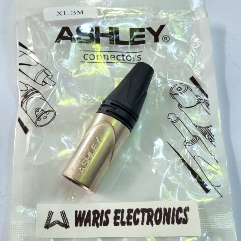 Jual Jack Canon XLR Ashley Male 3M Original | Shopee Indonesia