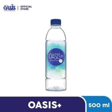 Jual OASIS PLUS 500ML 500ML 1 DUS ISI 24 BOTOL / OASIS+ 500ML PH 9 DUS ...