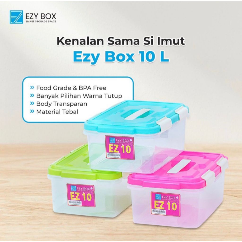 Jual Ezy Box Container Plastik Cb 10 Liter Kontainer box murah ...