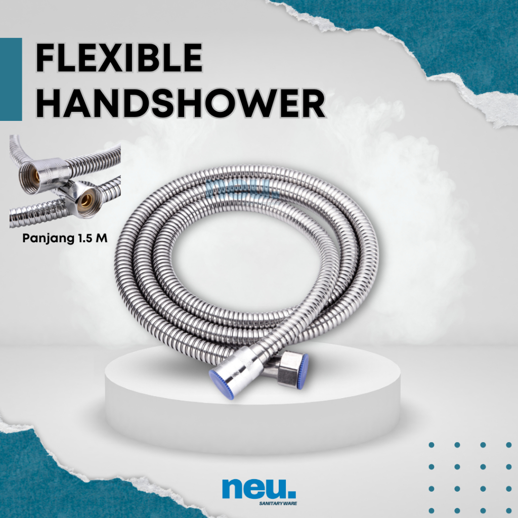 Jual Flexible Selang Handshower Hand Head Shower Set | Shopee Indonesia
