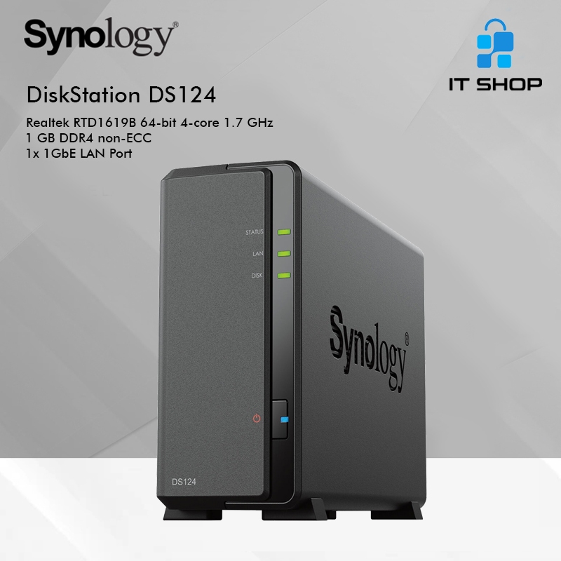 Jual Synology NAS DiskStation DS124 | Shopee Indonesia