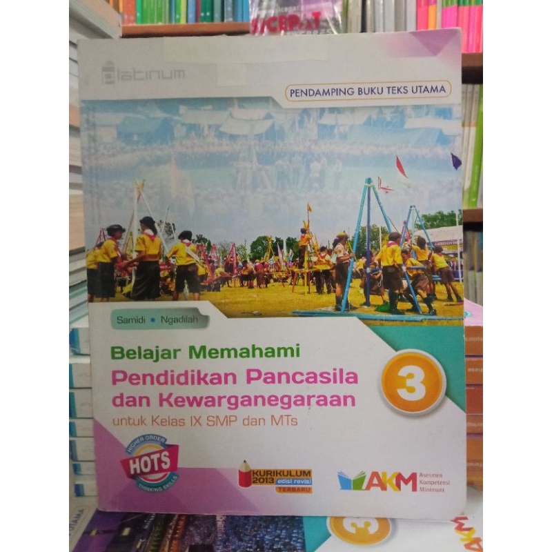 Jual BUKU PENDIDIKAN PANCASILA DAN KEWARGANEGARAAN UNTUK SMP KELAS 9 PLATINUM | Shopee Indonesia