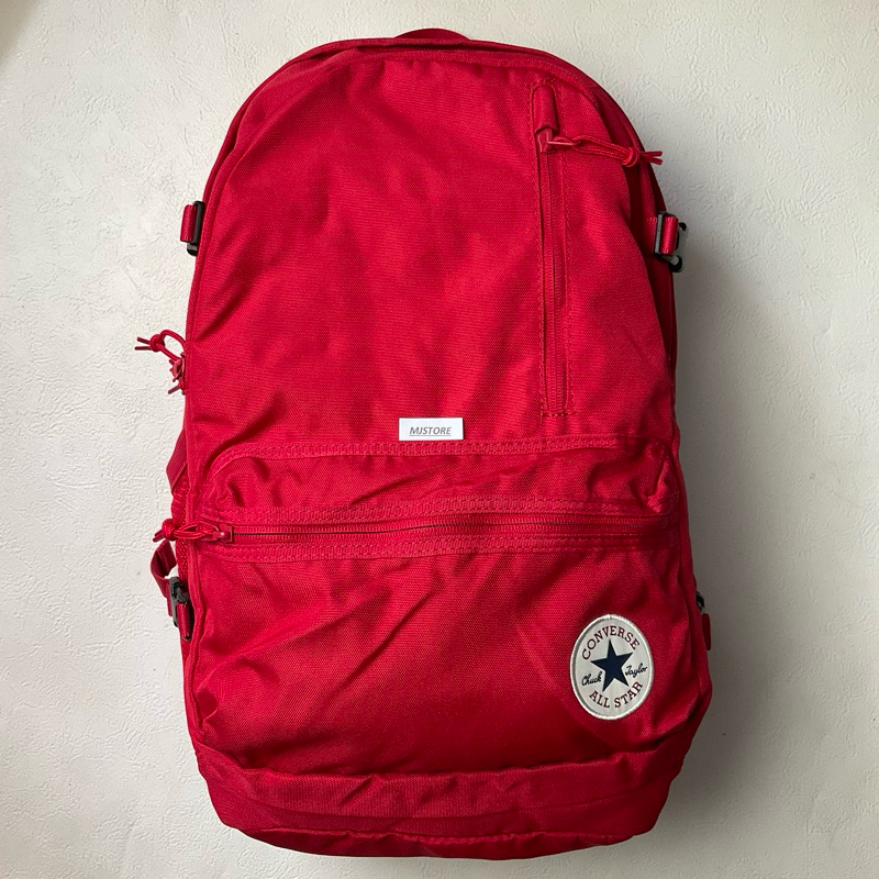 Jual Tas Ransel Converse Straight Edge Backpack Red Brand Original ...