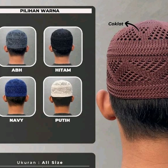 Jual Peci Rajut Motif Lutvi Kodian @20 Pcs | Shopee Indonesia