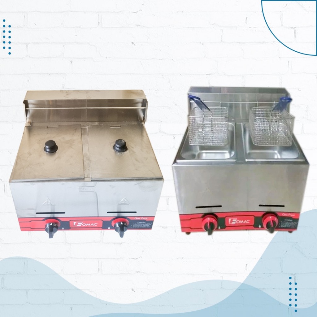 Jual Deep Fryer Fomac Gas Deep Fryer 2 tungku ( FRY - G72 ) | Shopee ...