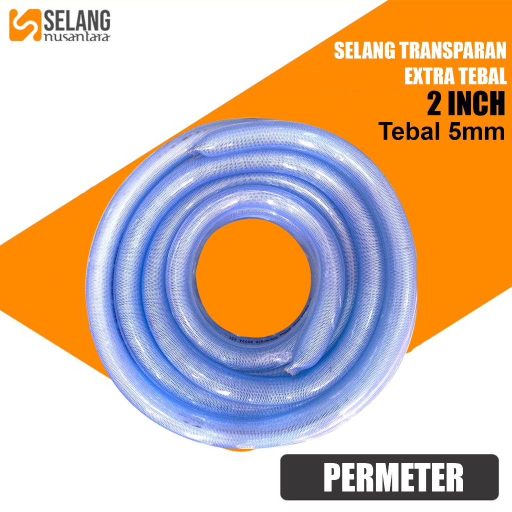 Jual NUSANTARA Selang Air 2 inch Permeter Selang Super 5mm Selang ...