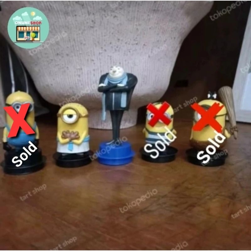 Jual Topper Minions original XXI movie Despicable me side A plus topper ...