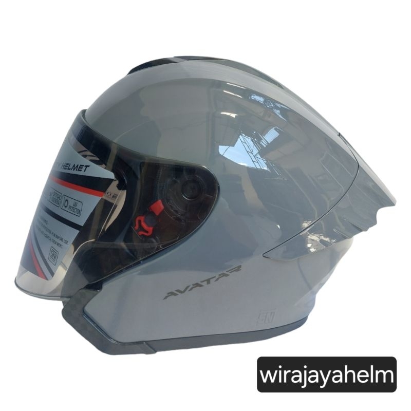 Jual Helm NSX Avatar Solid Gorila Glosy Original SNI | Shopee Indonesia