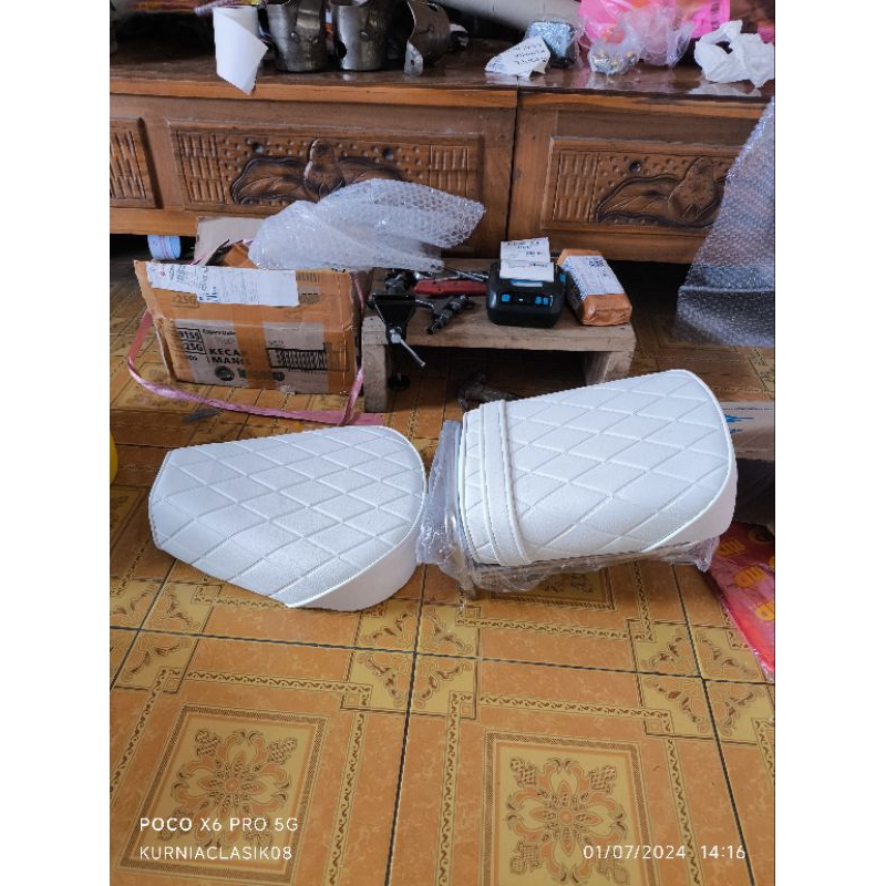 Jual JOK PISAH PISPOT SET DUDUKAN PANGKON HONDA C50 C70 MODEL PISAH ...