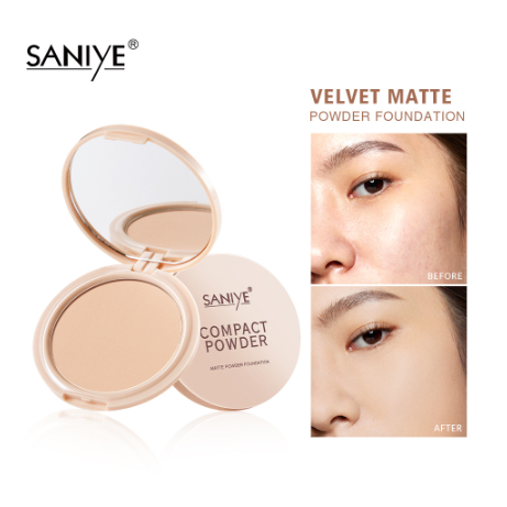 Jual (BPOM) SANIYE R5006 BEDAK POWDER OIL CONTROL PRESSED POWDER MATTE ...