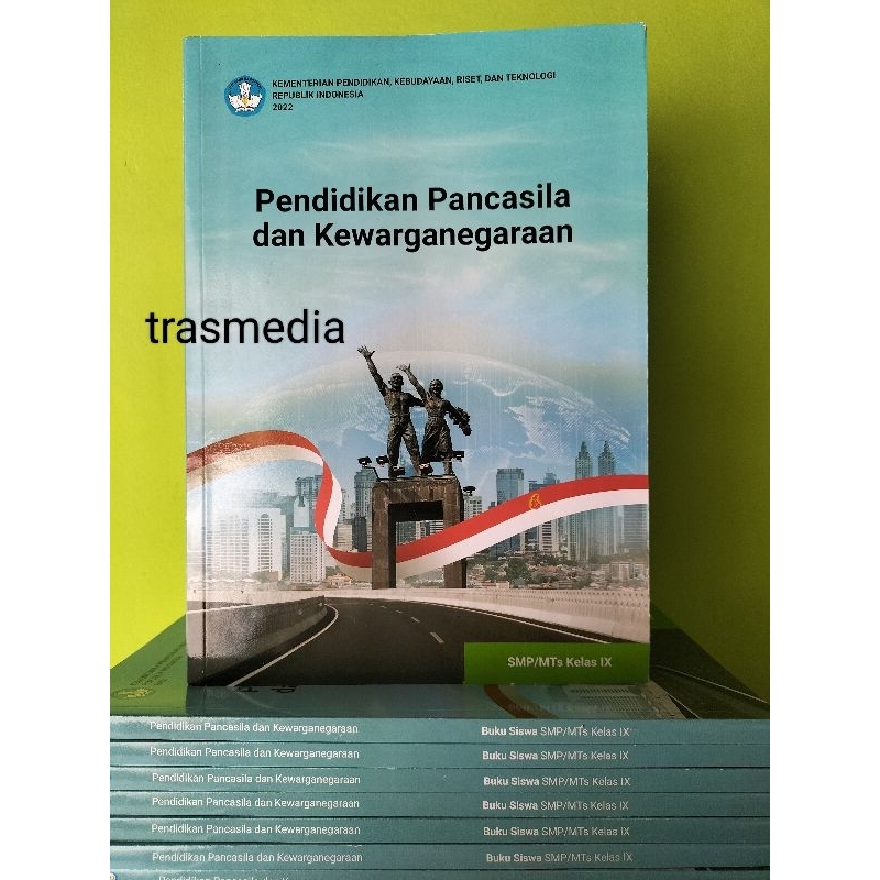 Jual Buku Pendidikan Pancasila dan Kewarganegaraan SMP/MTs Kelas 9 Kurikulum Merdeka | Shopee ...