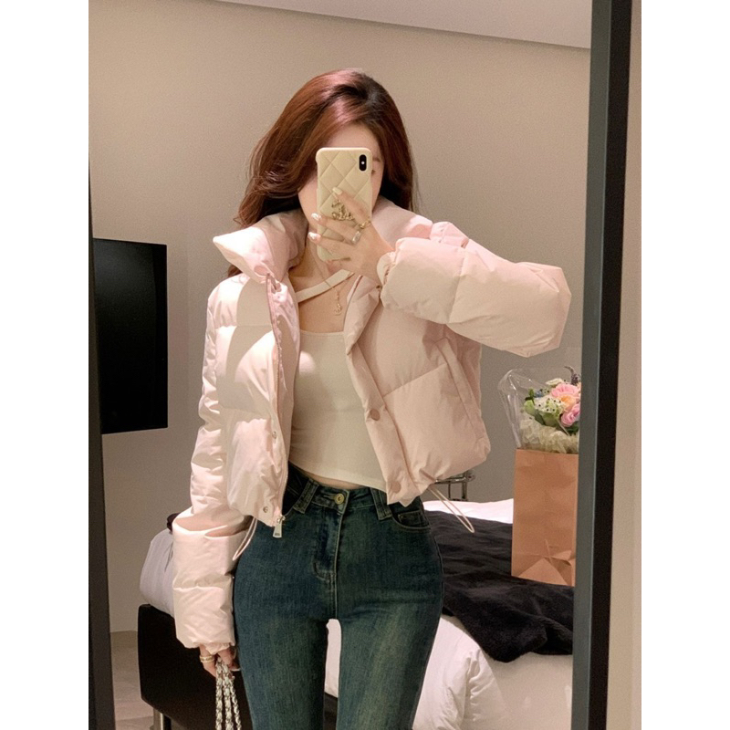 Jual Ready Langsung Kirim Soft Rose Winter/Spring Puffer Jacket/Pink ...