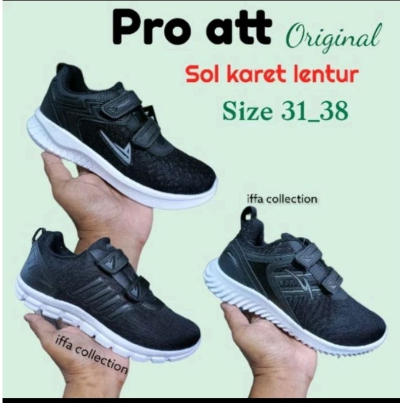 Jual sepatu pro att Velcro terbaru di toko alimjaya original | Shopee ...