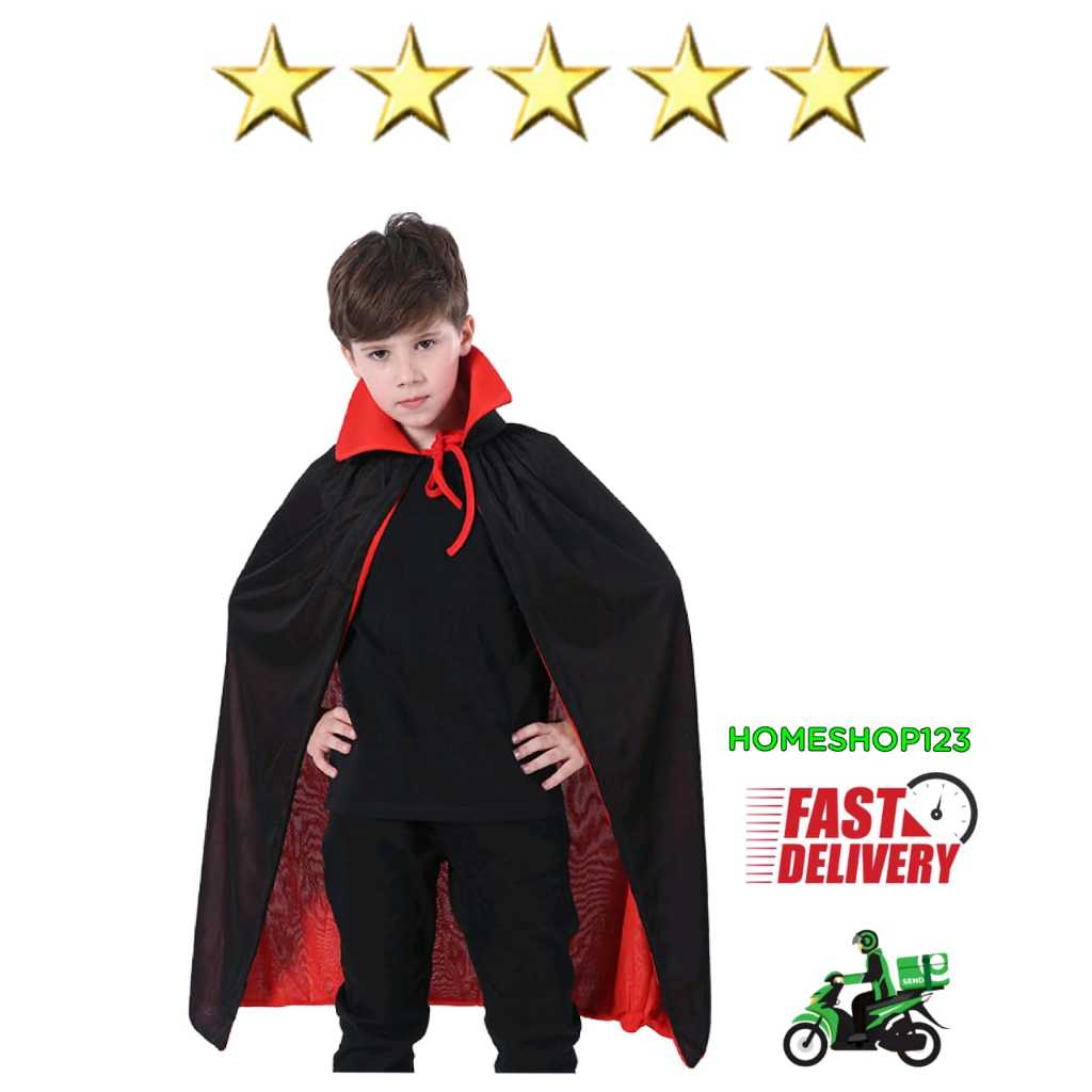Jual KOSTUM JUBAH VAMPIR anak 2 sisi, KOSTUM VAMPIRE ANAK , KOSTUM ...