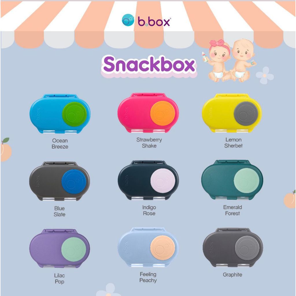 Jual B.BOX SNACK BOX - TEMPAT SNACK ANAK BBOX/ PERALATAN MAKAN / B BOX ...