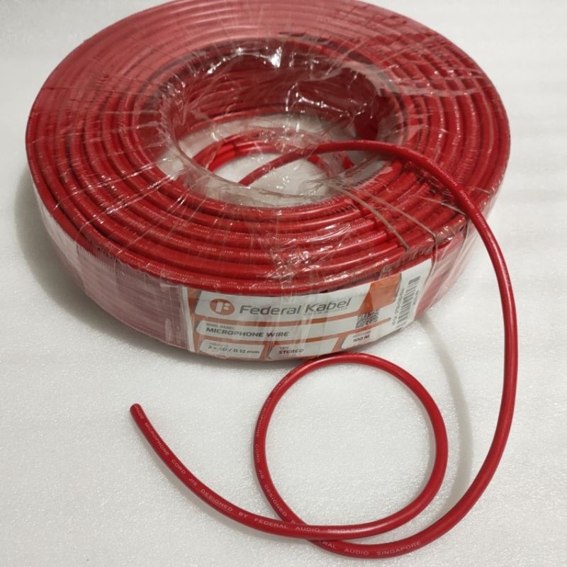 Jual KABEL MIC FEDERAL STEREO | Shopee Indonesia