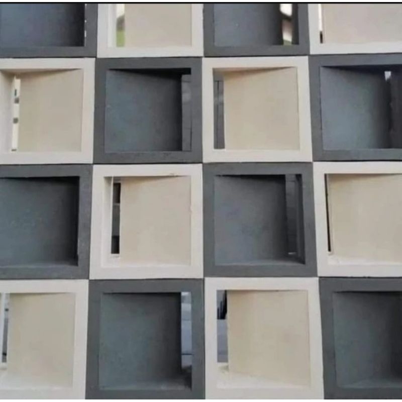 Jual Roster minimalis/Loster beton minimalis lubang angin | Shopee ...