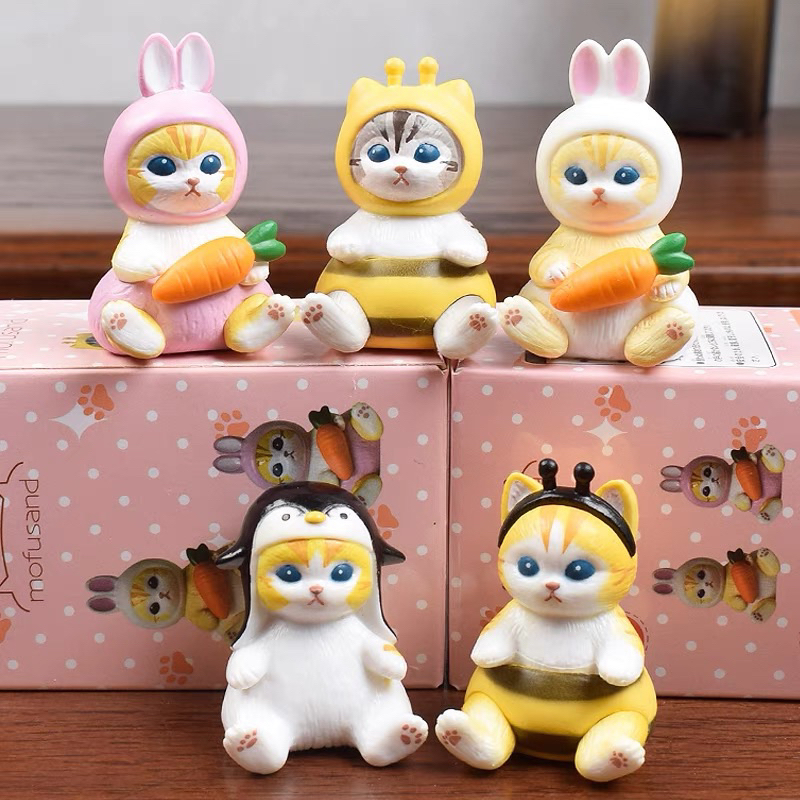 Jual Mofusand bee carrot kucing cosplay ada box bawaan | Shopee Indonesia