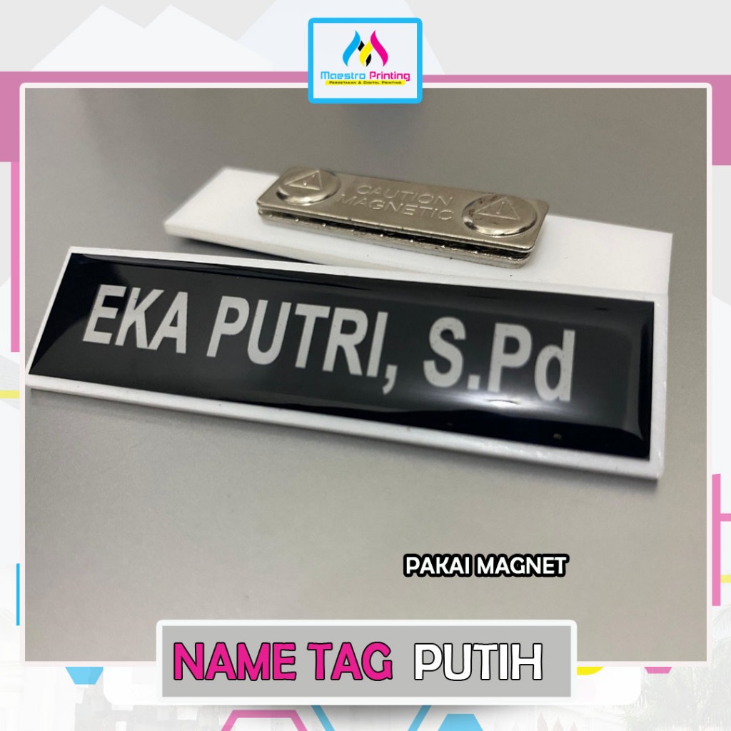 Jual BAD NAMA DADA / NAME TAG DADA PREMIUM | Shopee Indonesia