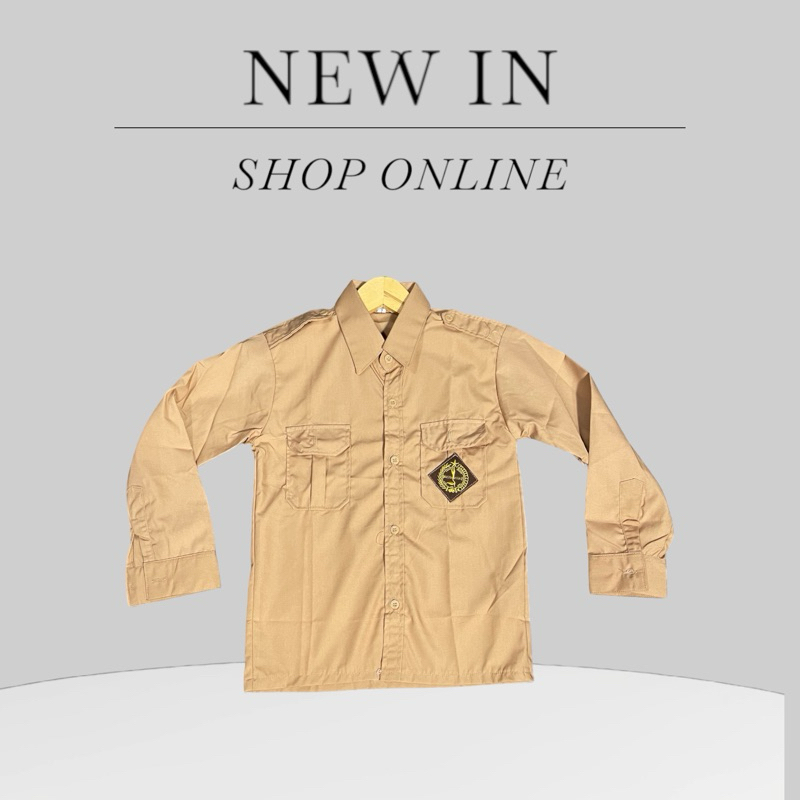Jual seragam sekolah sd Baju Pramuka Penggalang Lengan PANJANG LAKI Seragam Sekolah SD SMP SMA ...