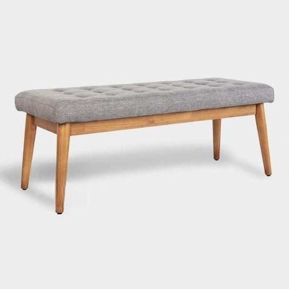 Jual Bench Bangku Panjang Minimalis Kayu Jati Jok Empuk| Mebel Jepara ...