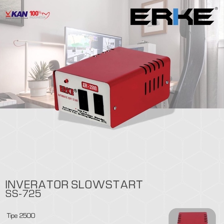 Jual Erke Slow Start Inverator Power Starting 2500W | Shopee Indonesia