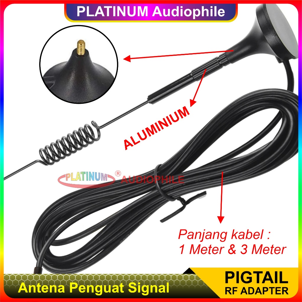 Jual Antena Pigtail SMA MALE Modem Router Wifi Penguat Signal MiFi RF ...