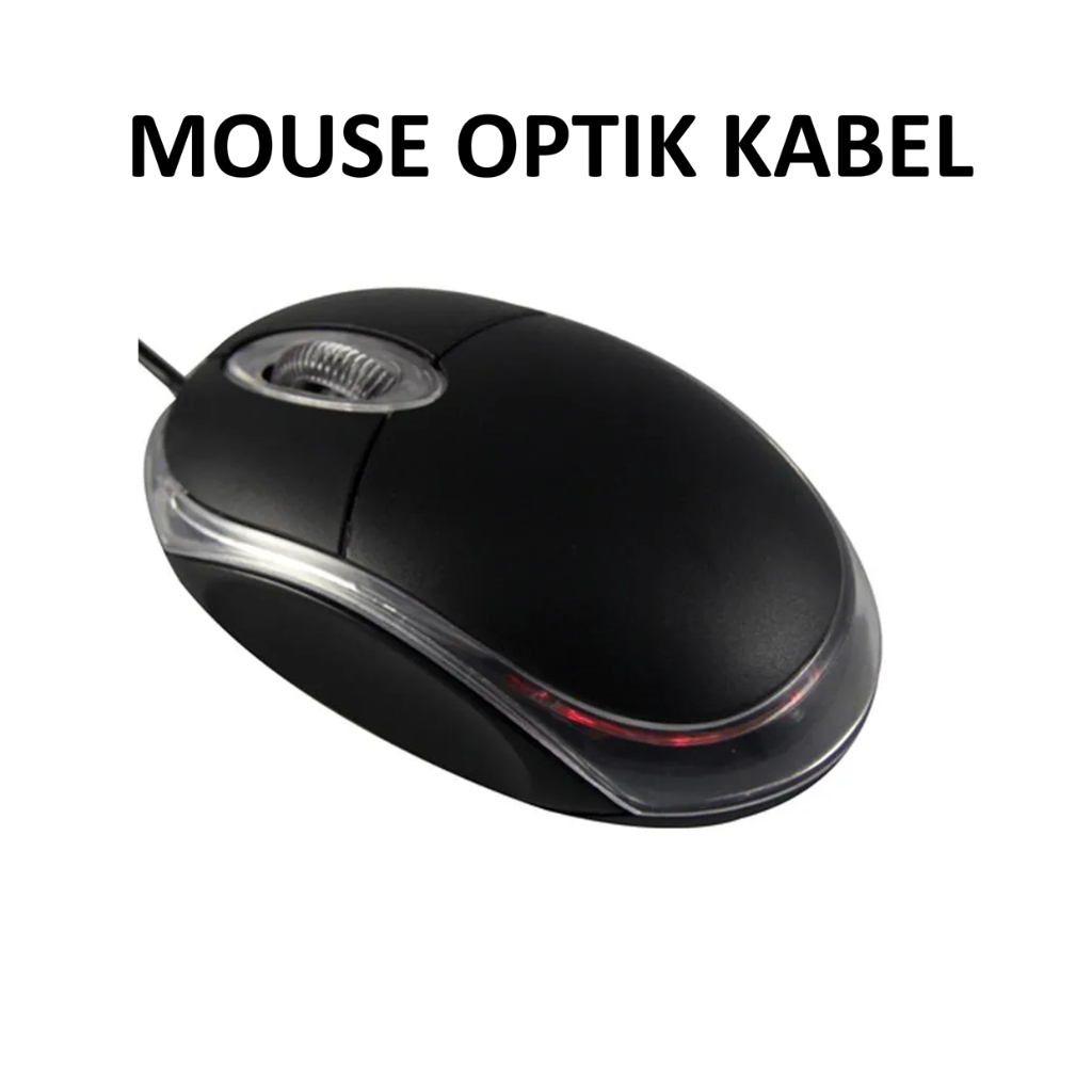 Jual Mouse Kabel Optik Murah Laptop Komputer | Shopee Indonesia