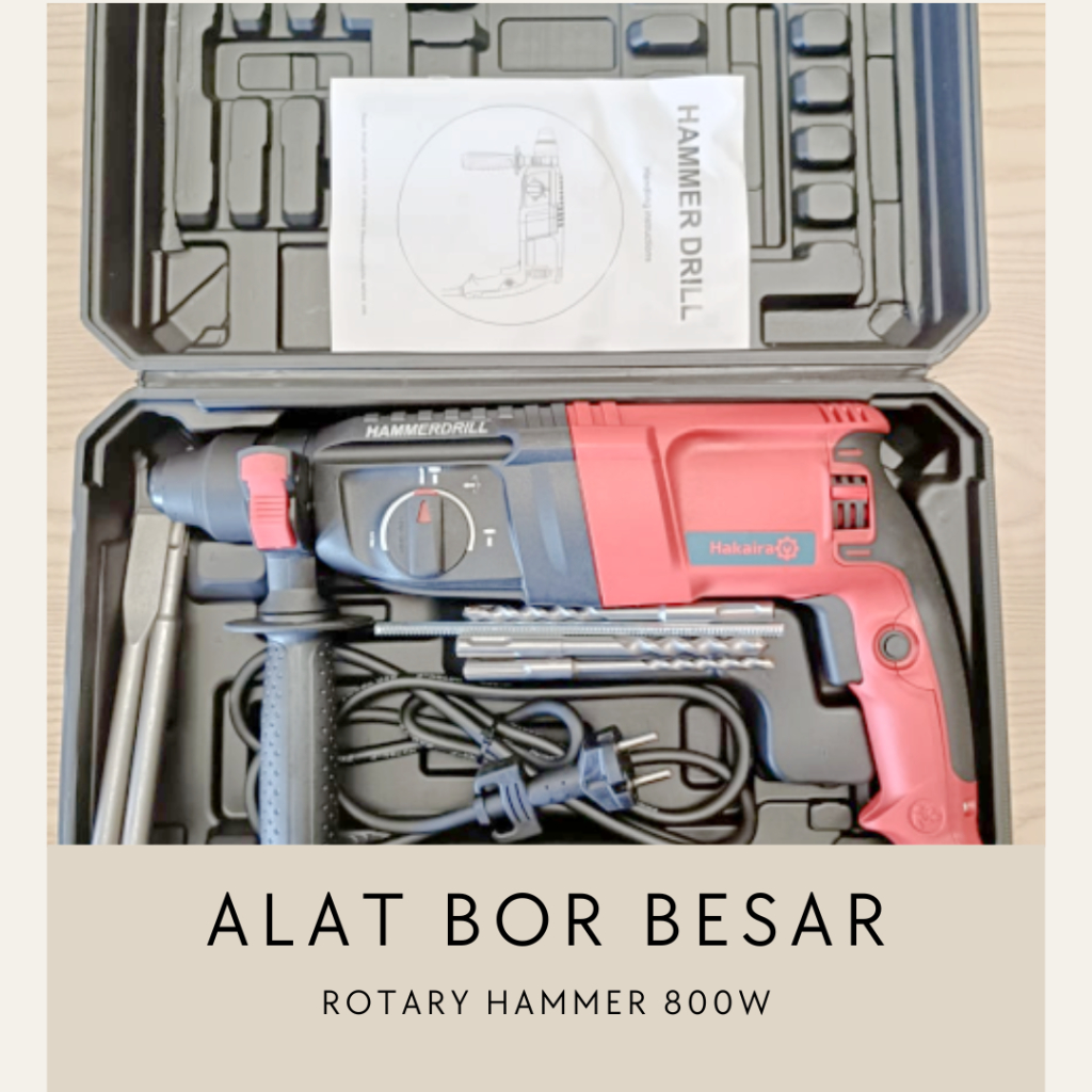 Jual Hammer Drill 800W (bor besar) | Shopee Indonesia