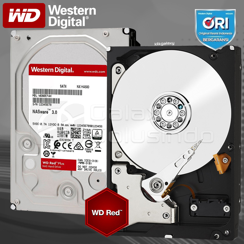 Jual WD Red 8TB NAS HDD | Shopee Indonesia