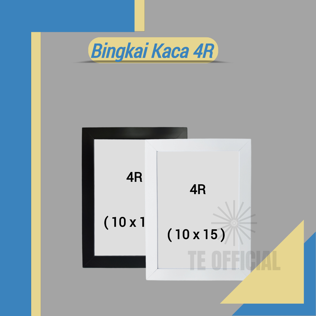 Jual Dengan kaca Bingkai Foto Ukuran 4R ( 10 cm x 15 cm ) Frame Foto ...