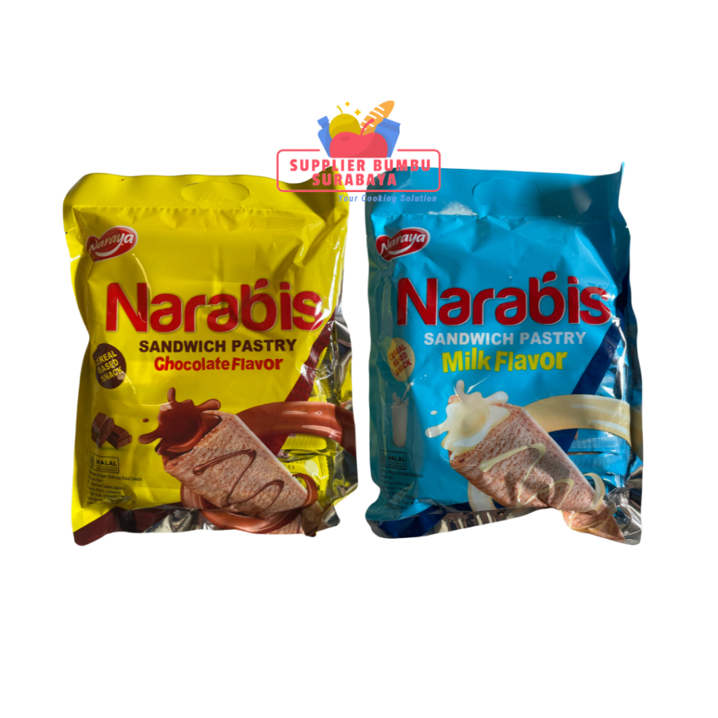 Jual Naraya Narabis Sandwich Pastry 240g Milk Chocolate Isi 20 Pcs ...