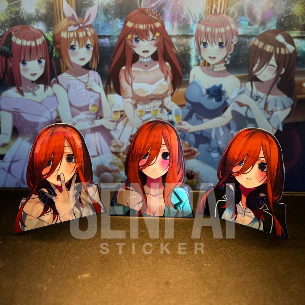 Jual KODE P57B SENPAI STICKER Stiker Anime 3D LAIN TER MURAH Saitama ...