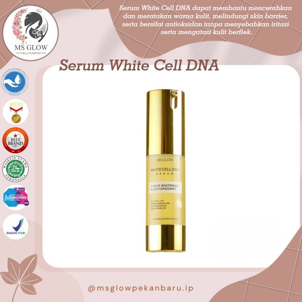 Jual SERUM WHITE CELL DNA | Shopee Indonesia