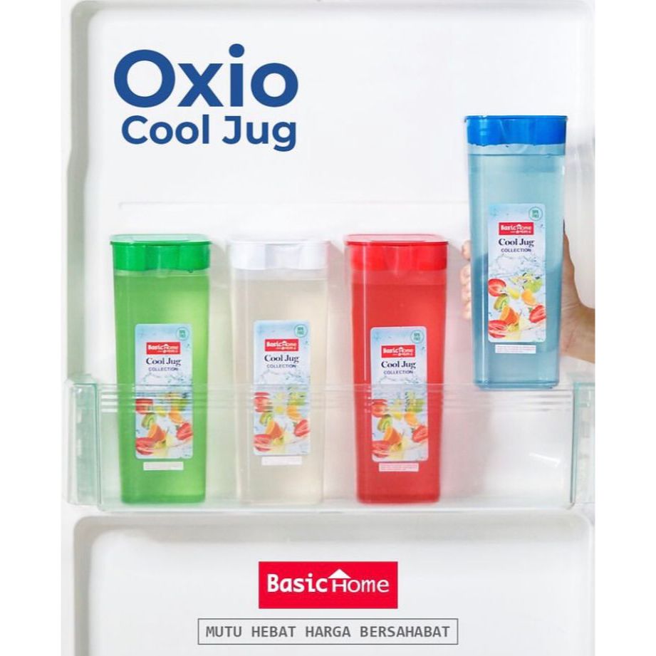Jual Basic Home Botol Kulkas 1,5 liter / Oxio Cool Jug 1,5 Liter BKK-4 | Shopee Indonesia