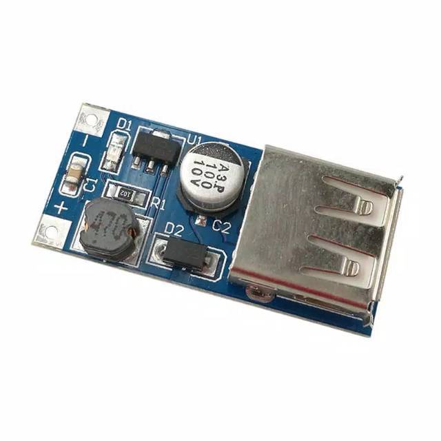 Jual Modul USB DC-DC Step Up 5V 600mA Input 0.9-5V Booster Charger ...