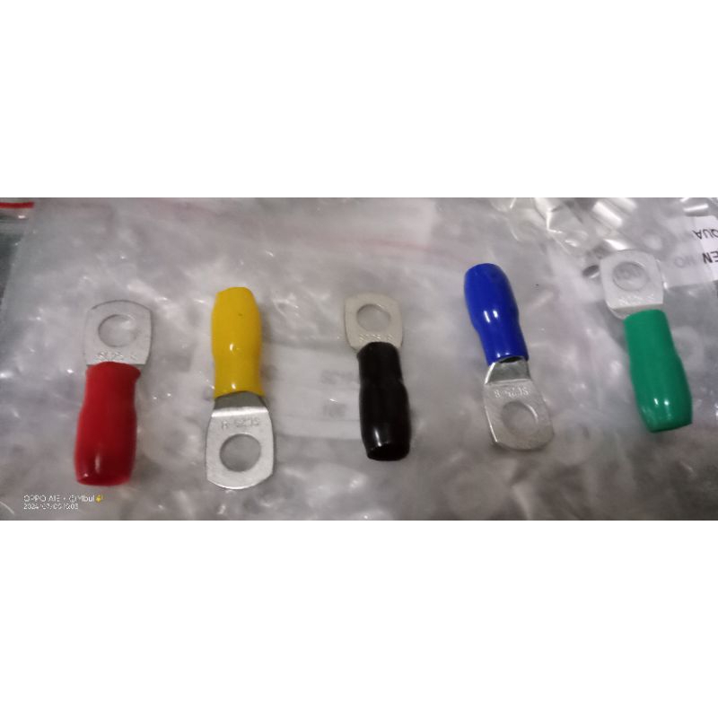 Jual Vinyl/Vinyl skun kabel 5,5 untuk kabel skun 6mm satu pack isi ...