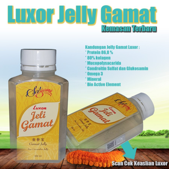Jual Luxor 1000 ml jelly gamat luxor / 1 Liter Asli Original | Shopee ...