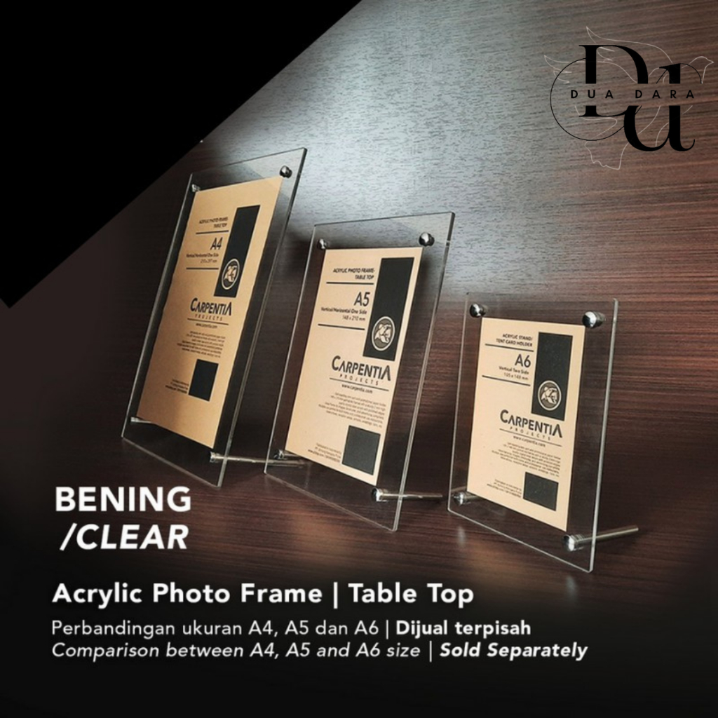 Jual Akrilik Photo FRAME TABLE Berkualitas - BINGKAI FOTO AKRILIK MEJA ...