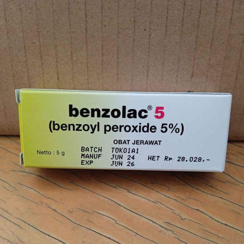 Jual Benzolac 5%/Obat Untuk Jerawat/Untuk Mencerahkan Wajah | Shopee ...