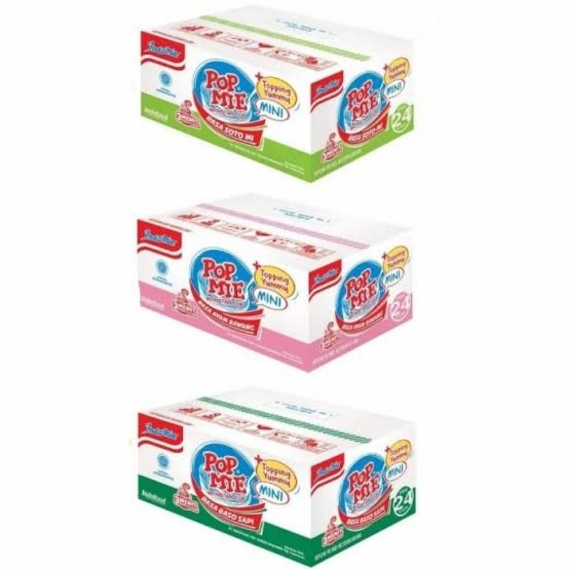 Jual Pop Mie Mini 1 Dus isi 12pcs | Shopee Indonesia