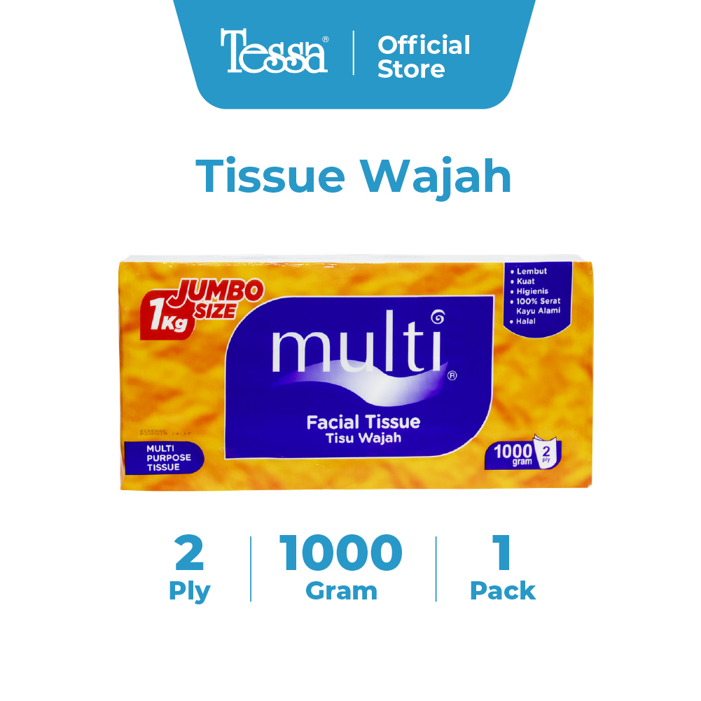 Jual Multi Facial Tissue 1000gr x 2ply | Shopee Indonesia